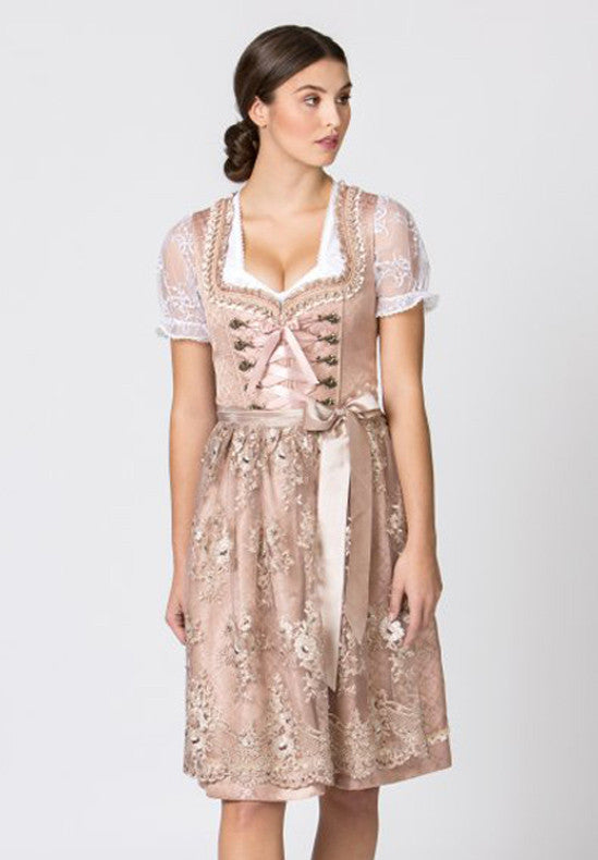 Dirndl Lilou altrosa