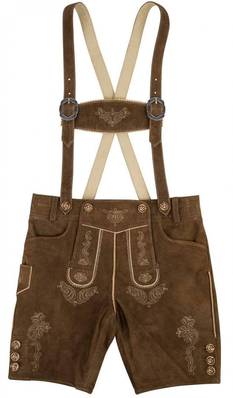 Kinderlederhose Bebensee hellbraun